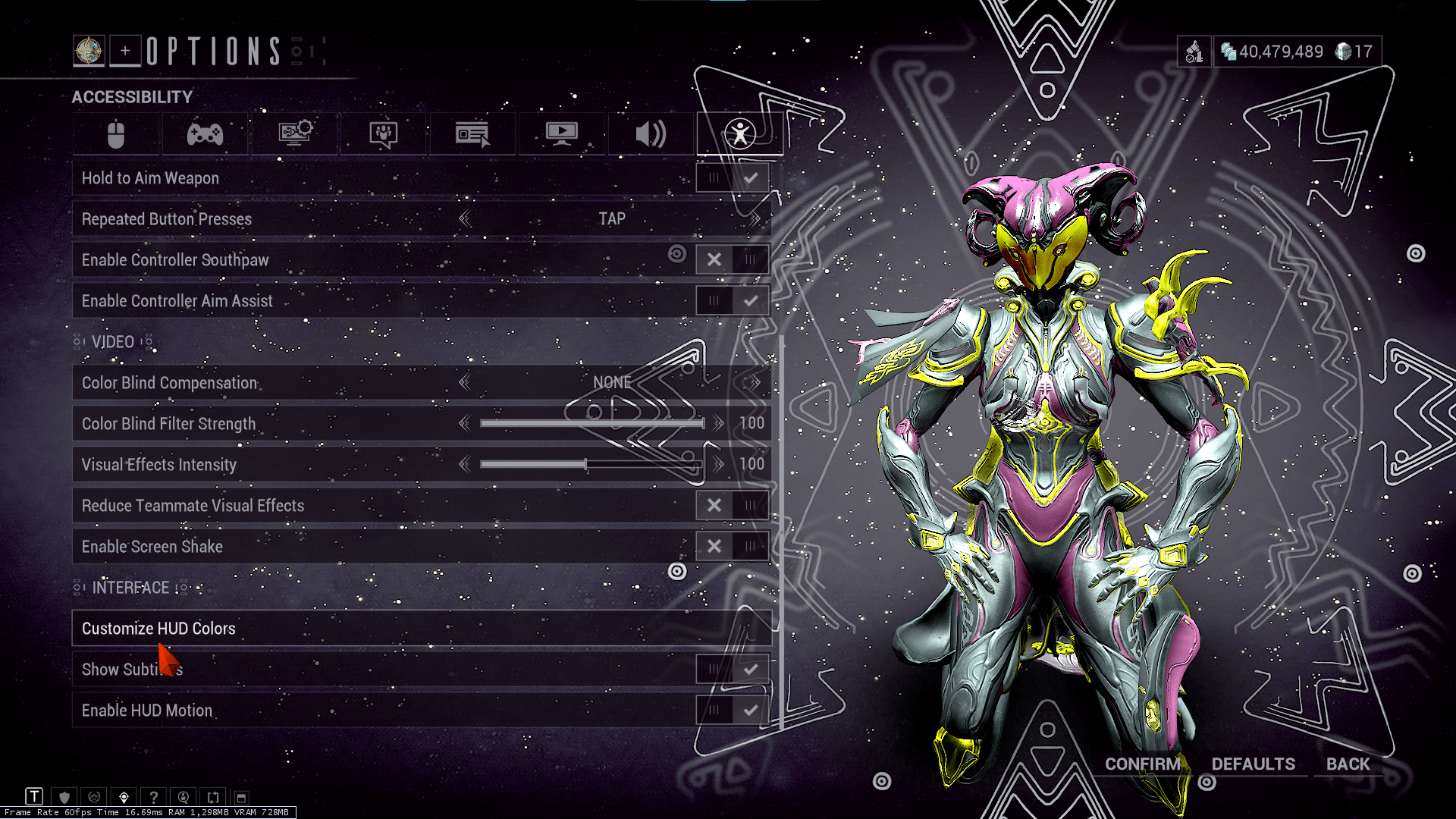How To Change Hud Colour In Warframe Just Warframe Things